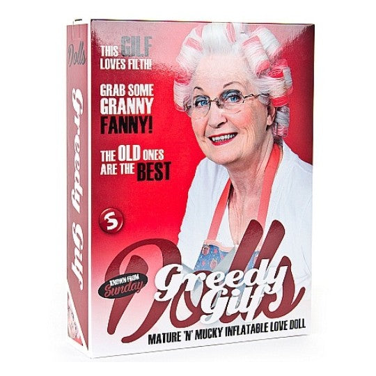 BONECA INSUFLÁVEL GREEDY GILF – Erosfarma